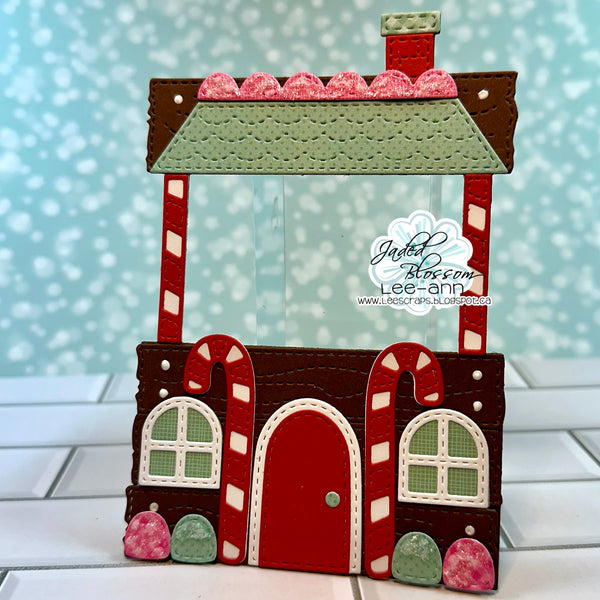 Build a Booth Die: Gingerbread House Add Ons - Jaded Blossom