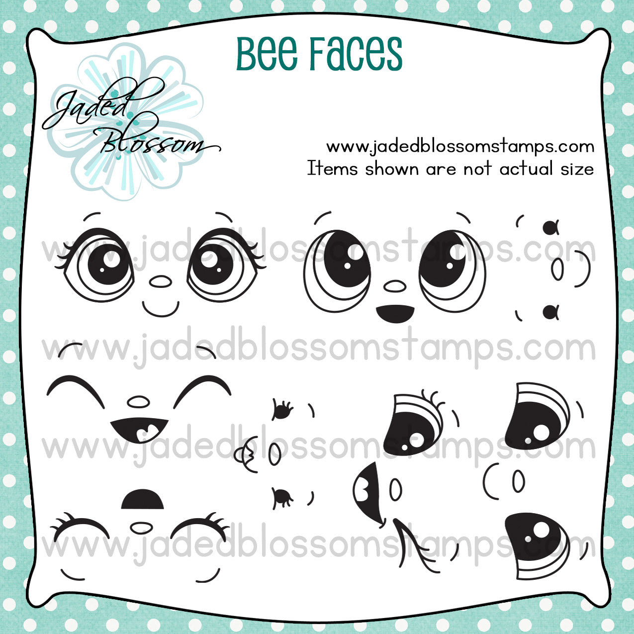 Bee Faces - Jaded Blossom
