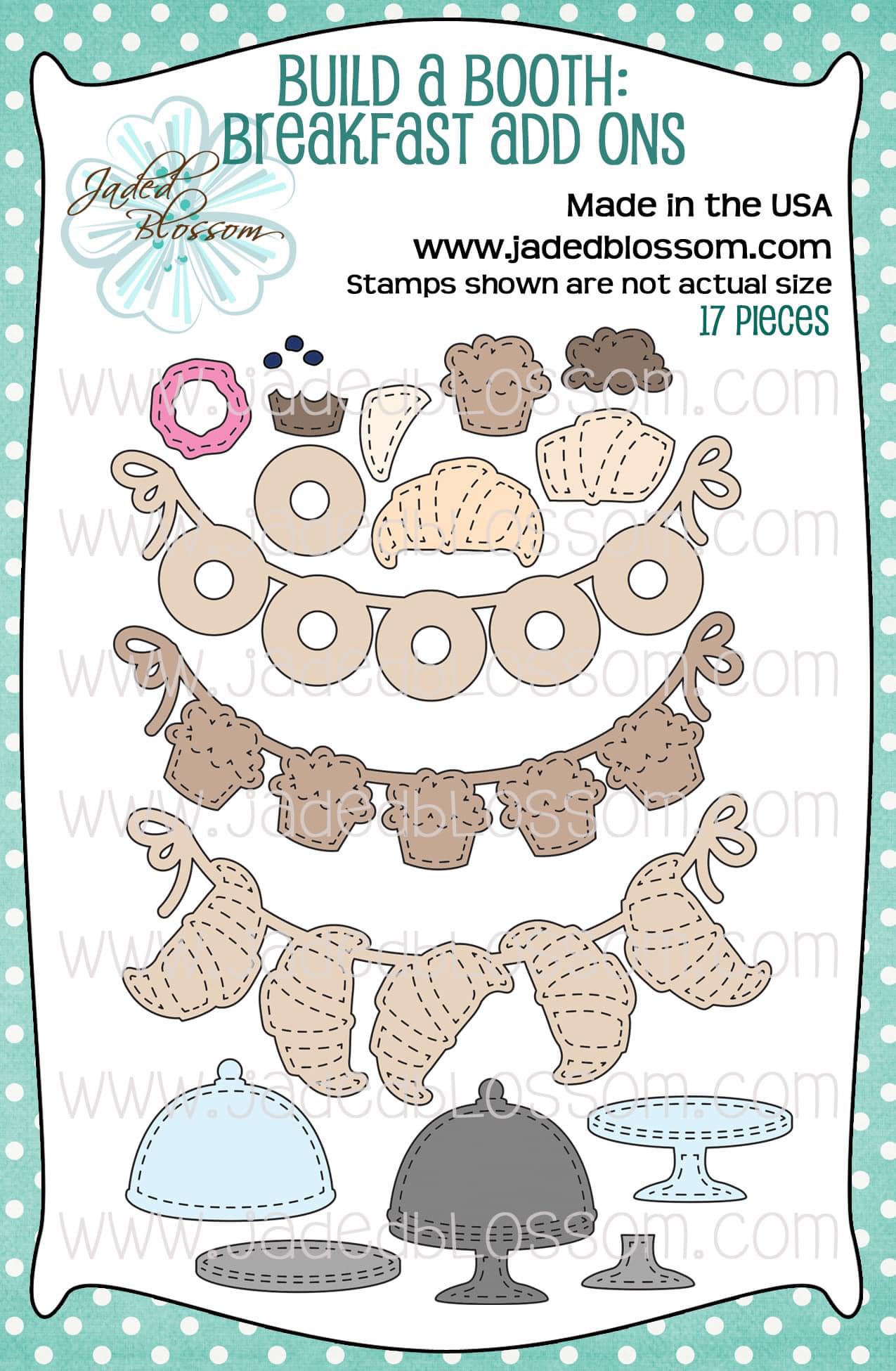 Build a Booth Die: Breakfast Add Ons - Jaded Blossom