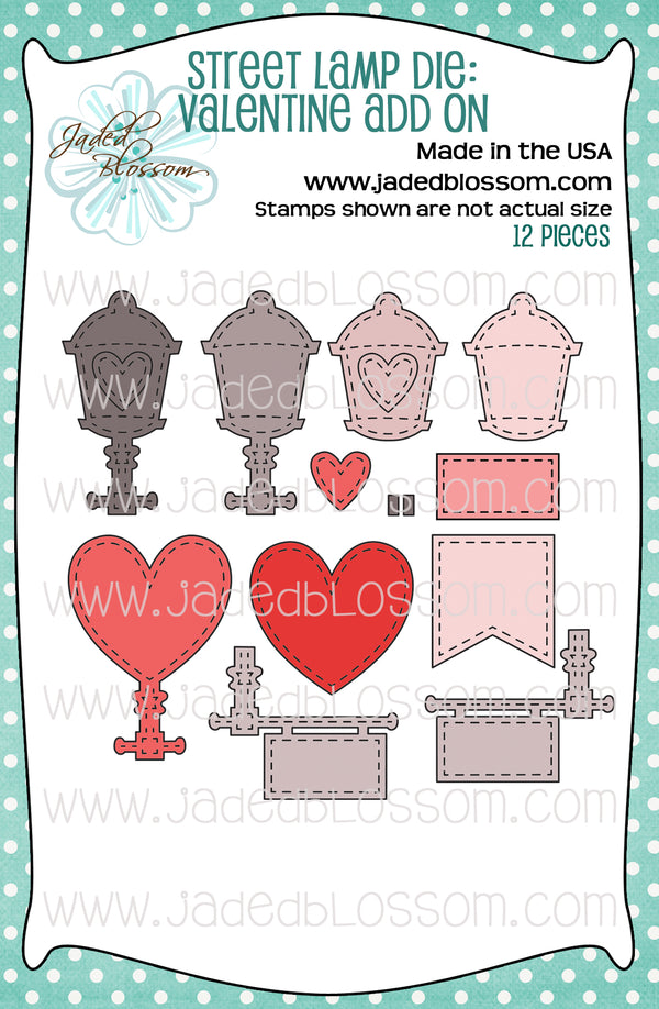 Street Lamp Die: Valentine Add On - Jaded Blossom