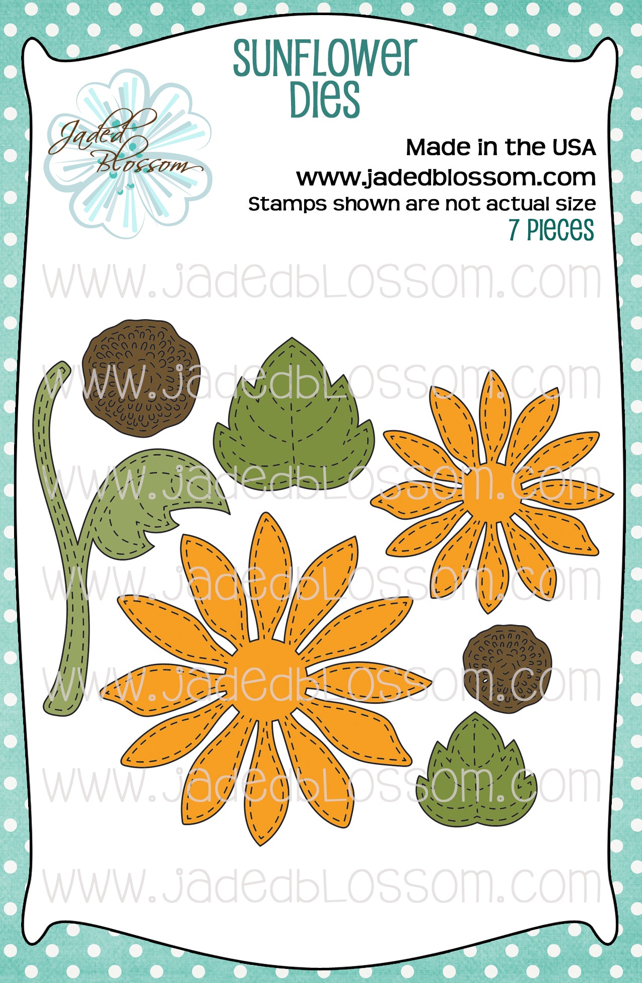 Sunflower Dies - Jaded Blossom