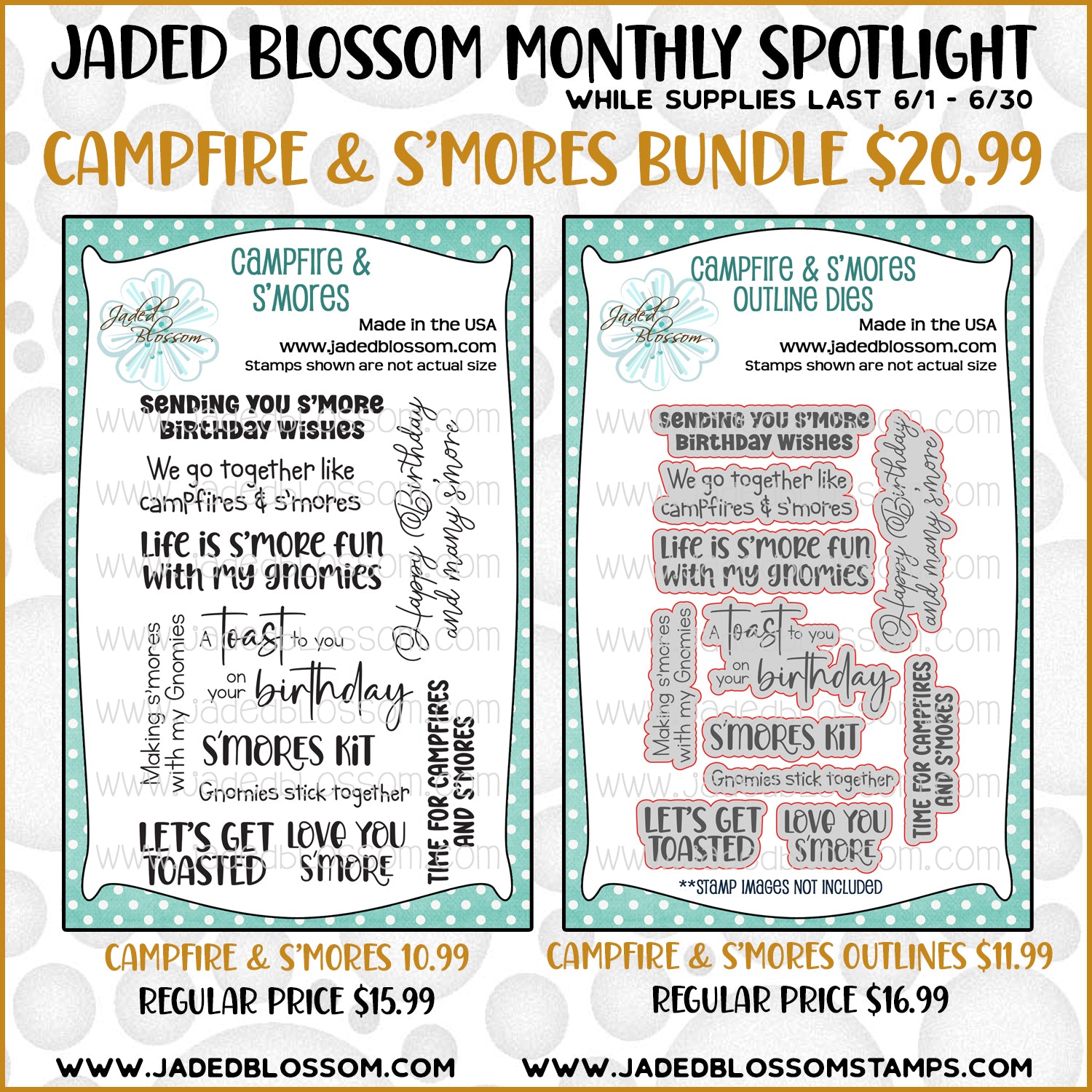 Clear Stamps - Jaded Blossom