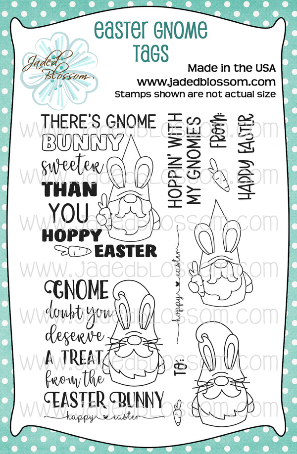 Easter Gnome Tags - Jaded Blossom