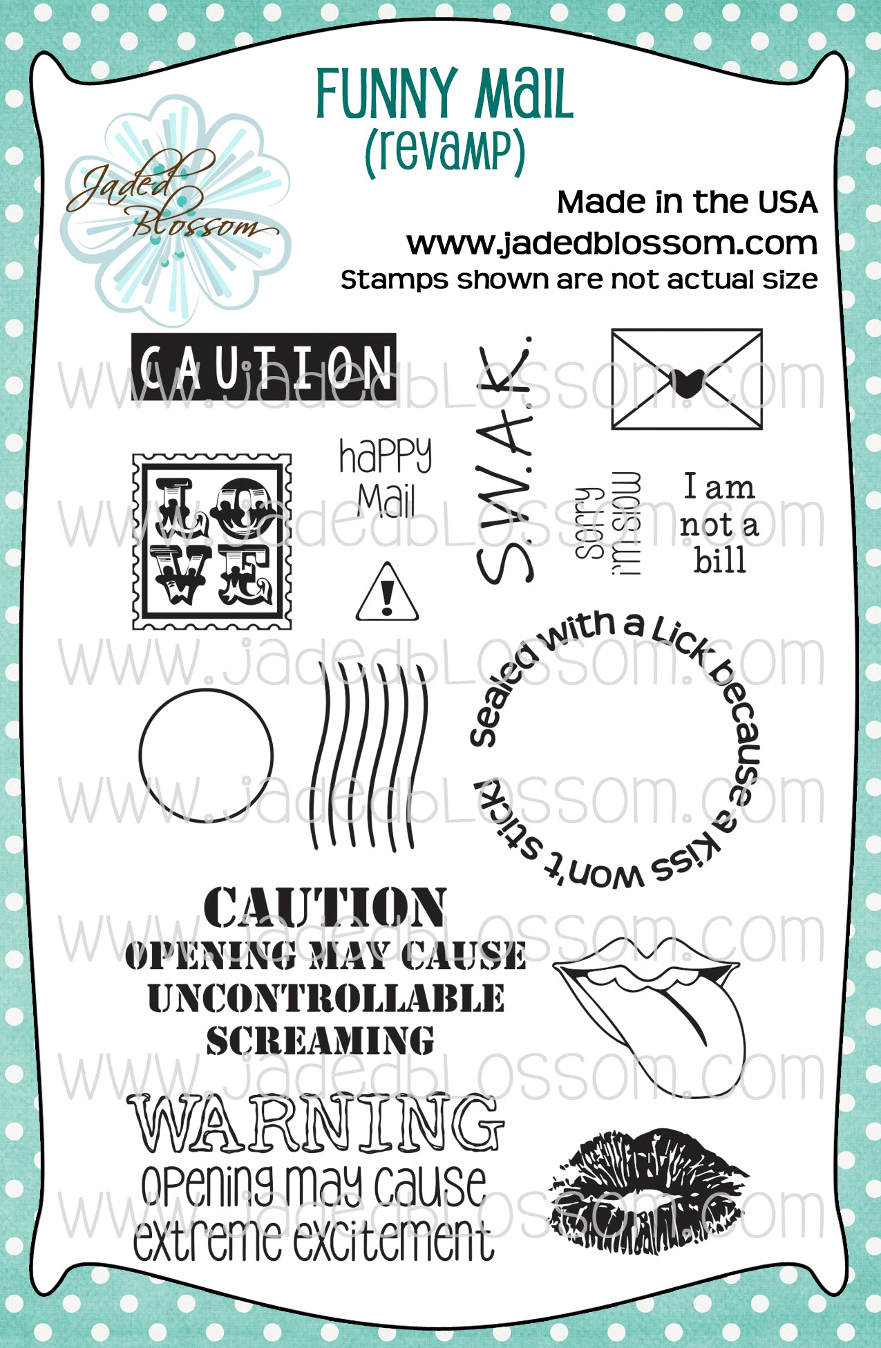 Clear Stamps Page 11 - Jaded Blossom