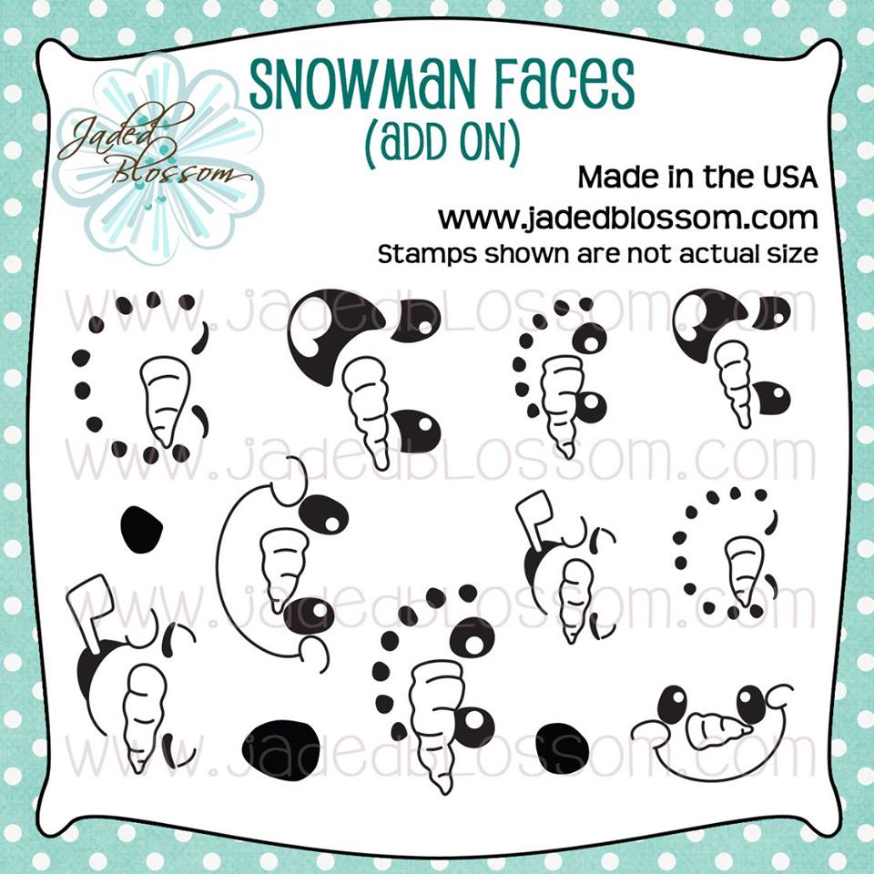 Snowman Faces - Jaded Blossom
